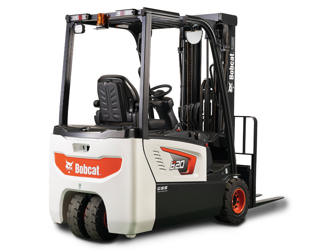 Bobcat® B20T-7 PLUS 3-Wheel Electric Counterbalance Forklift - Van Wall ...