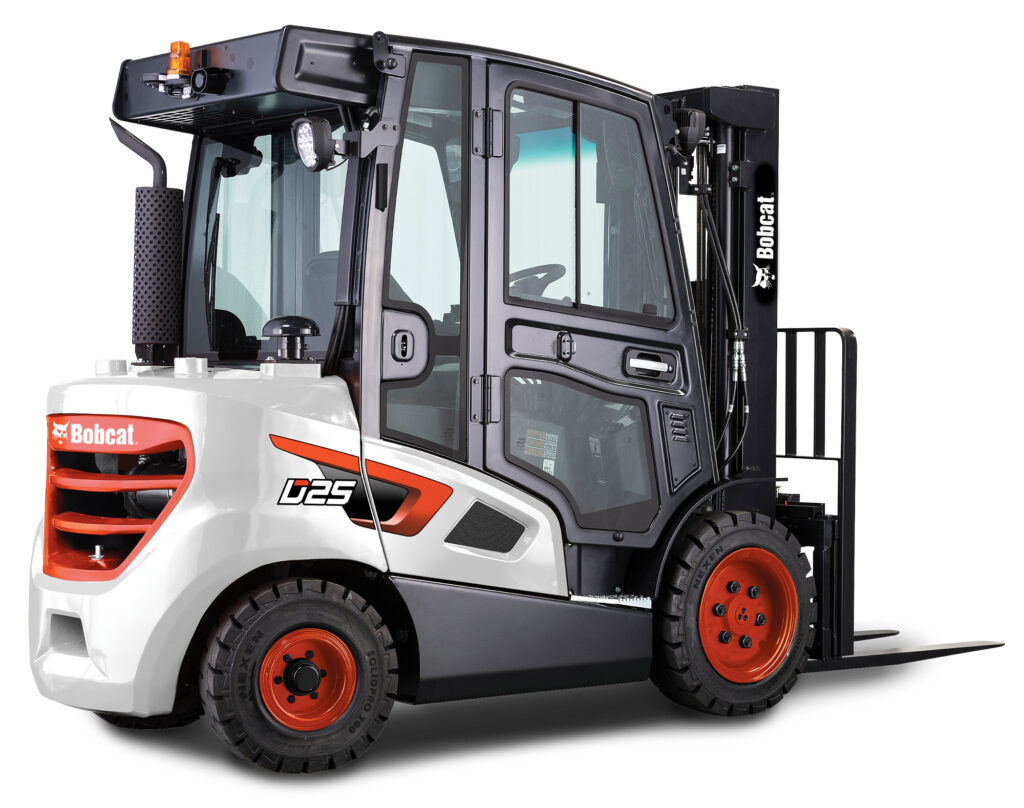 Bobcat® D20S-9 Diesel Pneumatic Tire Forklift - Van Wall Lift